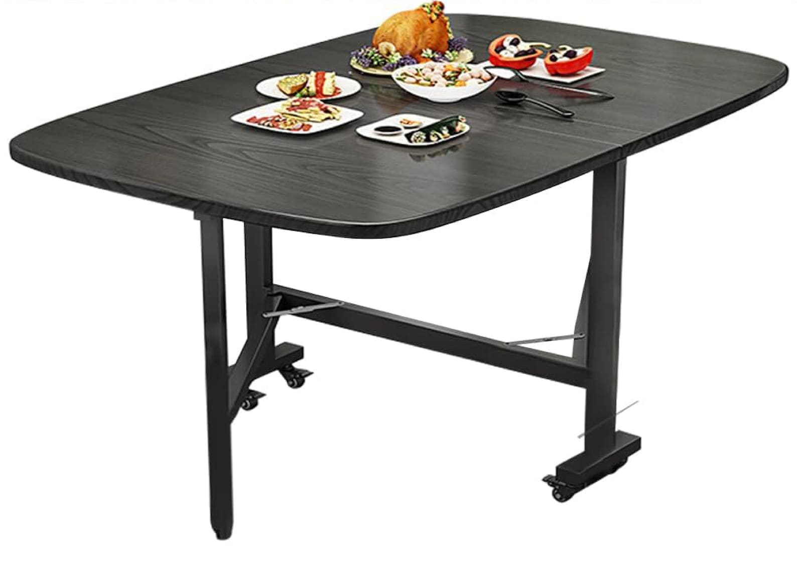 Build Plans Folding Table Dining, Extendable Kitchen Table, Table ...