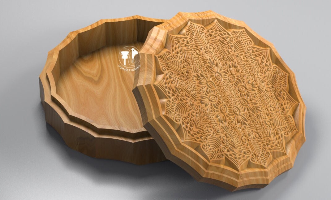 Super Pack 8 Jewelry Boxes 3d Stl Files for Cnc and 3D Printer - Etsy