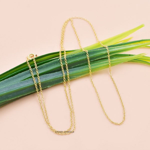 Thin Gold Chain - Etsy