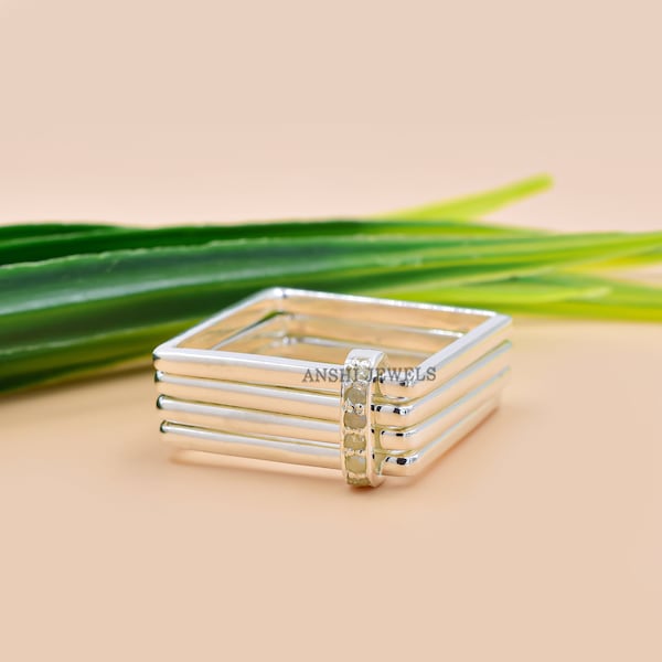 Square Band Ring - Etsy