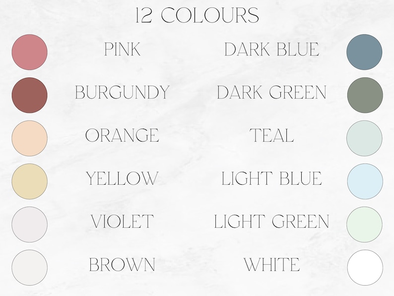 Minimalist Checklist Single and Double Column Portrait and Landscape ...