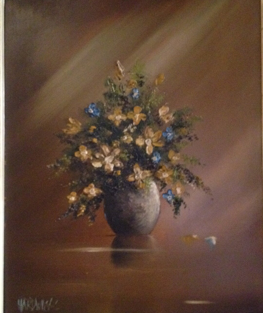 18th Century Vintage Oil Painting Signed Hardwick - Etsy