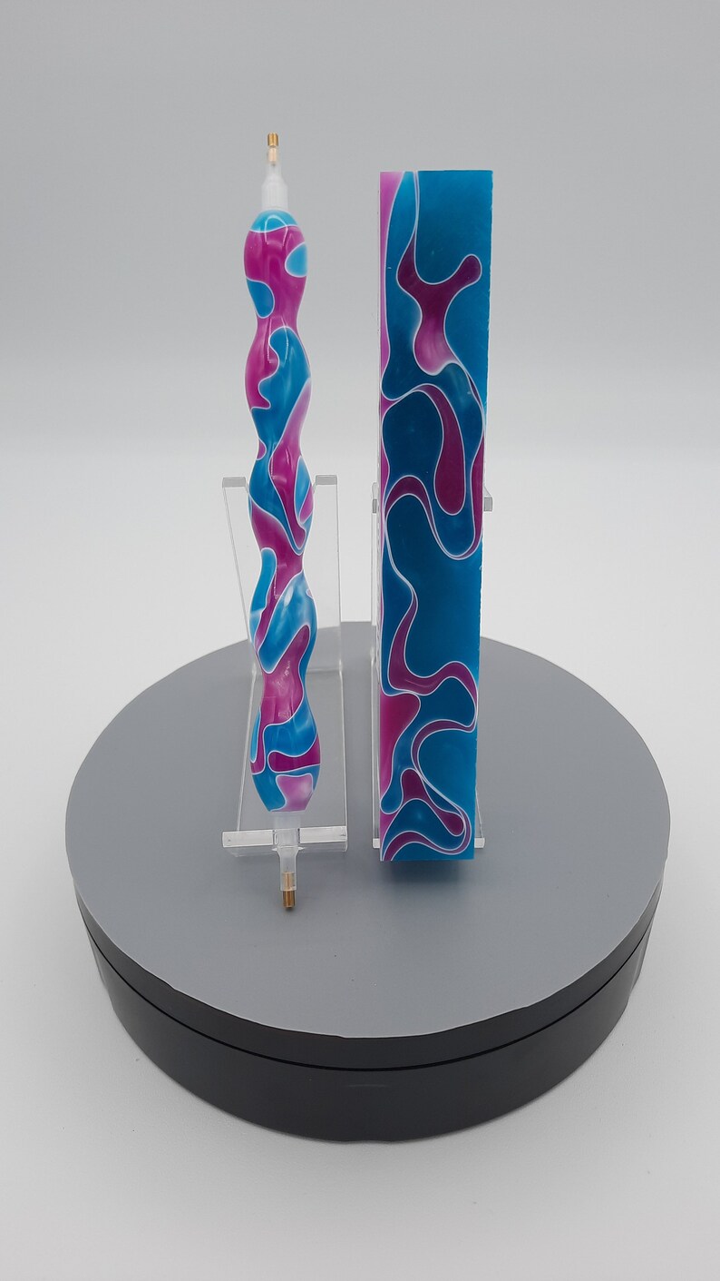 Diamond Painting Pen Alien Sunset Handmade Custom Pink and - Etsy