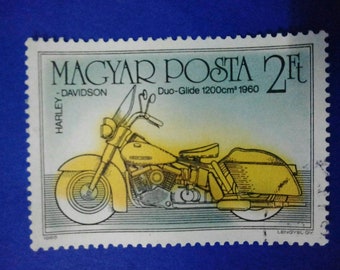 Harley Davidson Stamp - Etsy