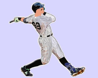 NY Baseball Emblem Round Retro New York Window Decal Bumper - Etsy