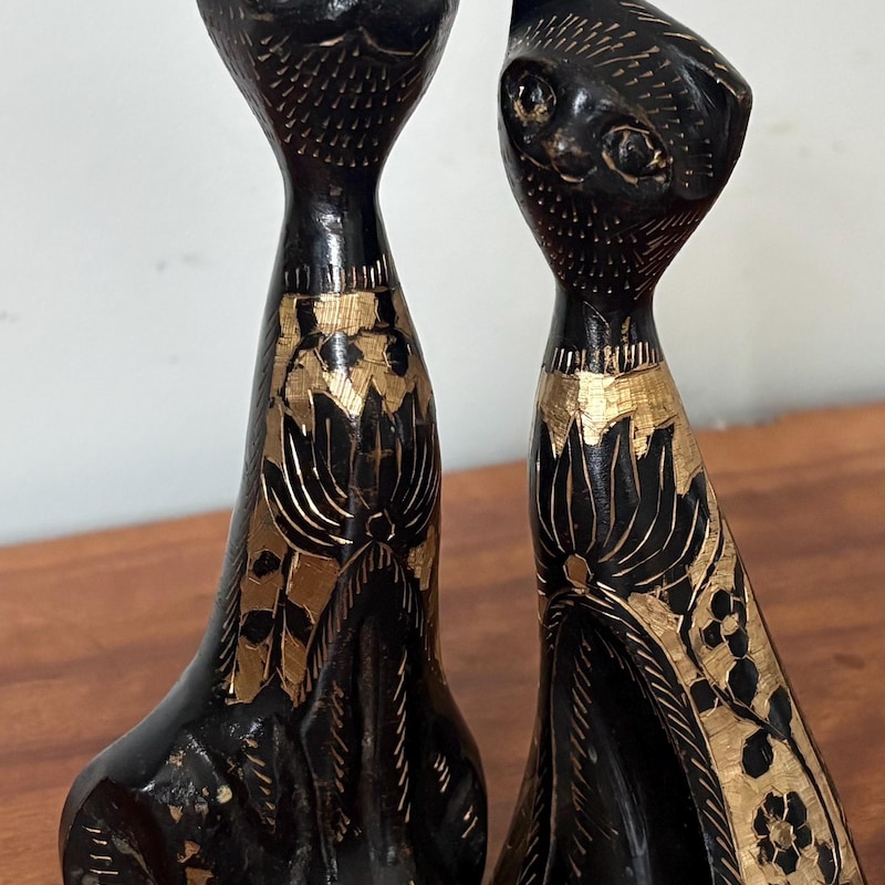 Vintage Mcm Cat Figurine - Etsy