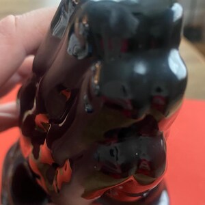 Vintage Ceramic Praying Hands Figurine Black Glazed - Etsy