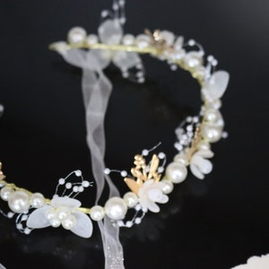 Flower Headband,flower Girl Headband, Wedding Hair Accessories,flower ...