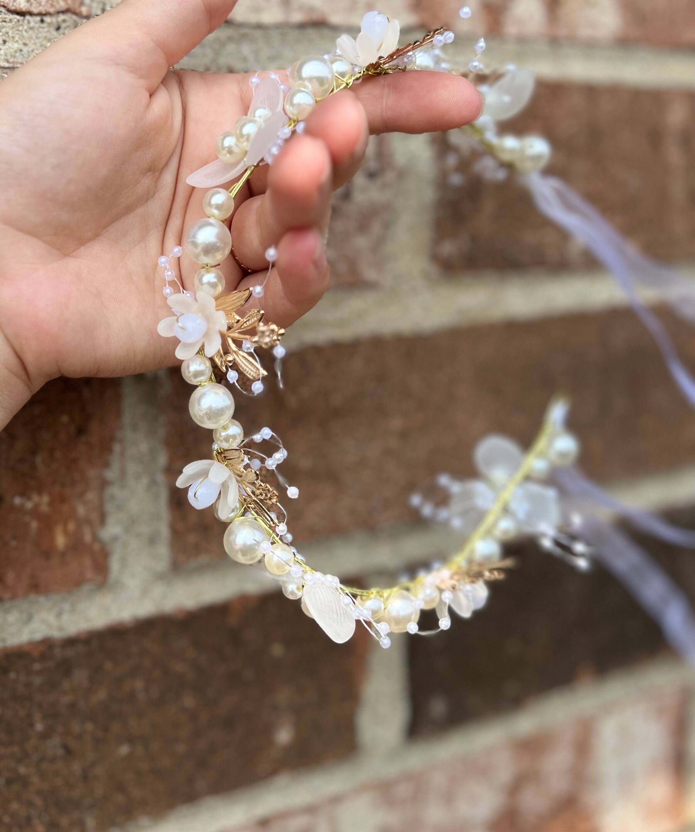 Flower Headband,flower Girl Headband, Wedding Hair Accessories,flower ...