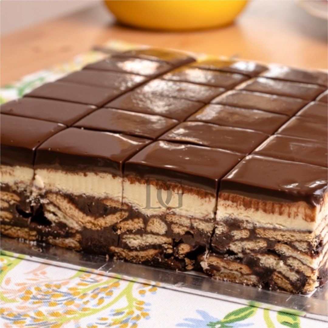 Chocolate Indulgence Batik Cake No Bake, No Eggs Recipe Download ...