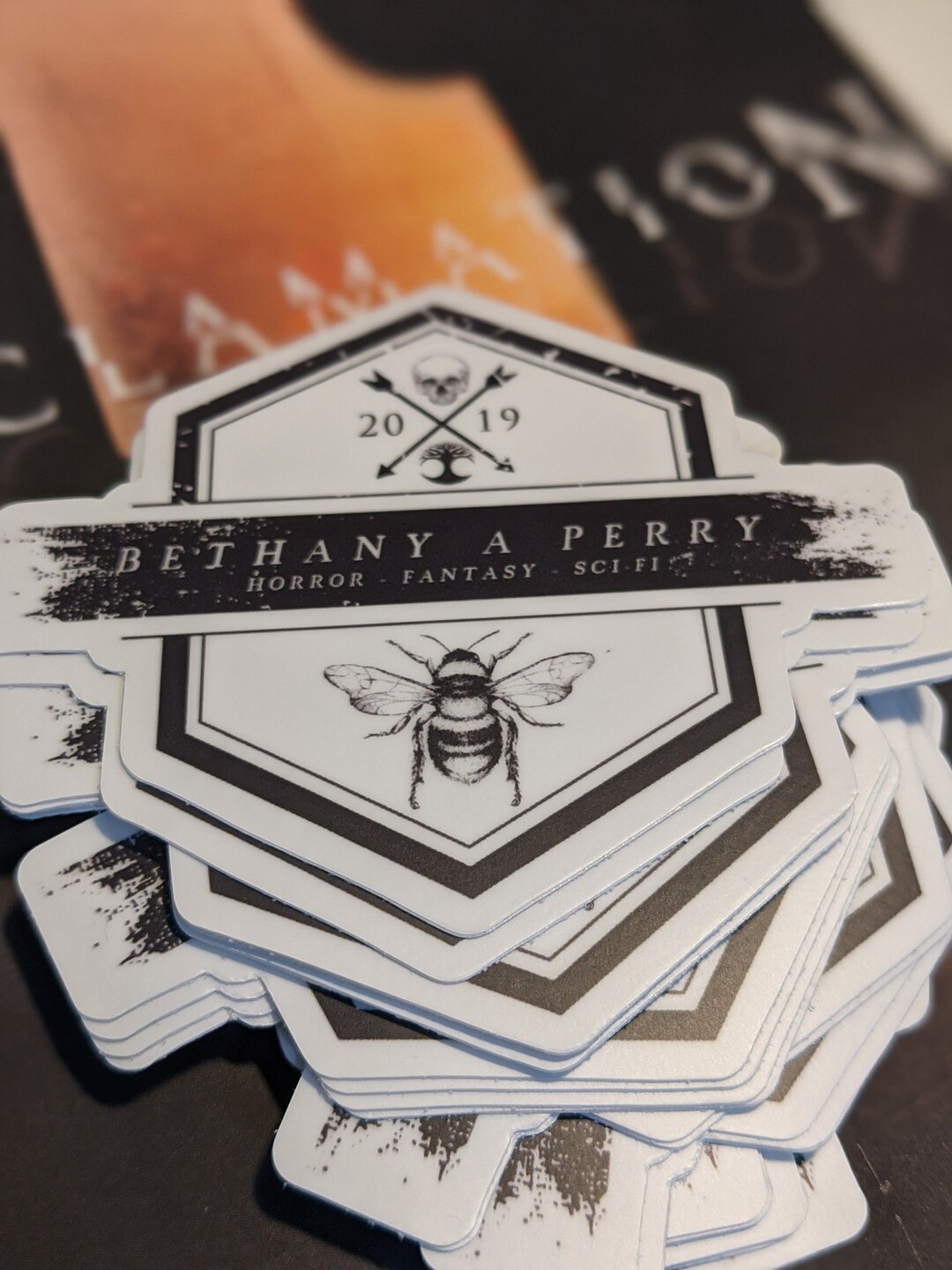 Bethany A. Perry Logo Sticker - Etsy