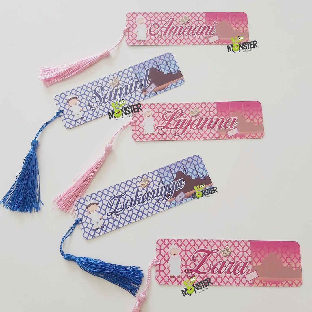 Personalised Metal Bookmark Quran Marker Quran Bookmark - Etsy