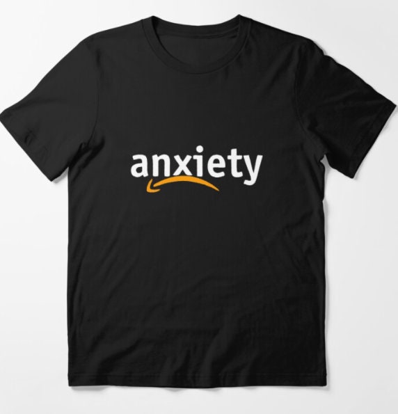 BEST SELLER Anxiety Logo Merchandise Essential T-Shirt | Etsy