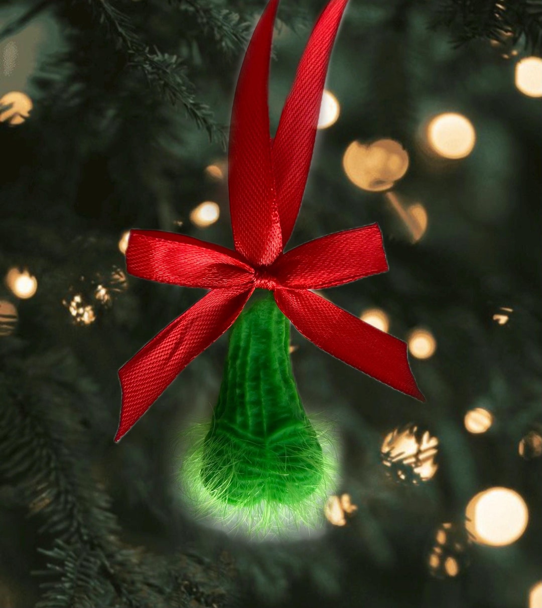 Grinch Balls Funny Ornament Christmas Original Gift Santas Secret - Etsy