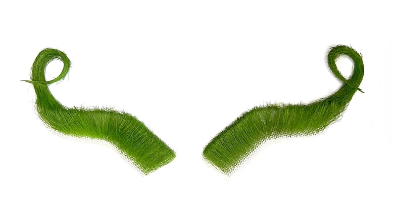 Grinch Eyebrows, Christmas Costume, Handmade, Grinchy Makeup, Green ...