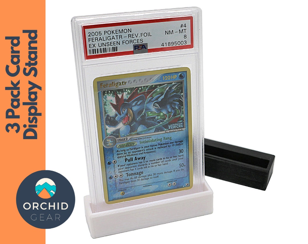 Collectible Card Display Stand (3 Pack) - Etsy