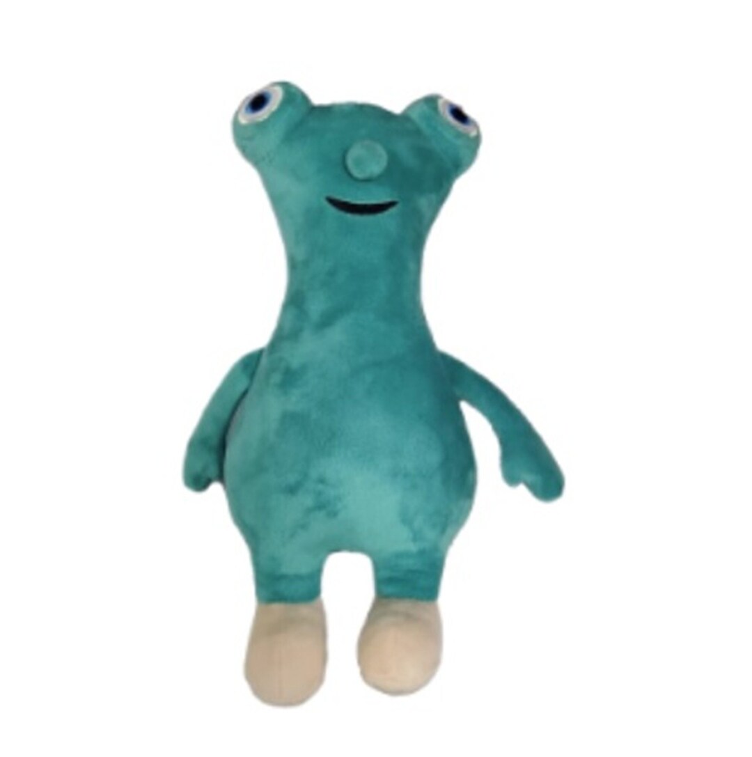 Cuddlies Uh Oh Blue Bear Baby TV Inspired Soft Plush Handmade Toy - Etsy
