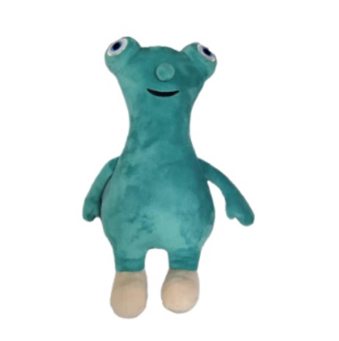 Cuddlies Uh Oh Blue Bear Baby TV Inspired Soft Plush Handmade Toy - Etsy UK
