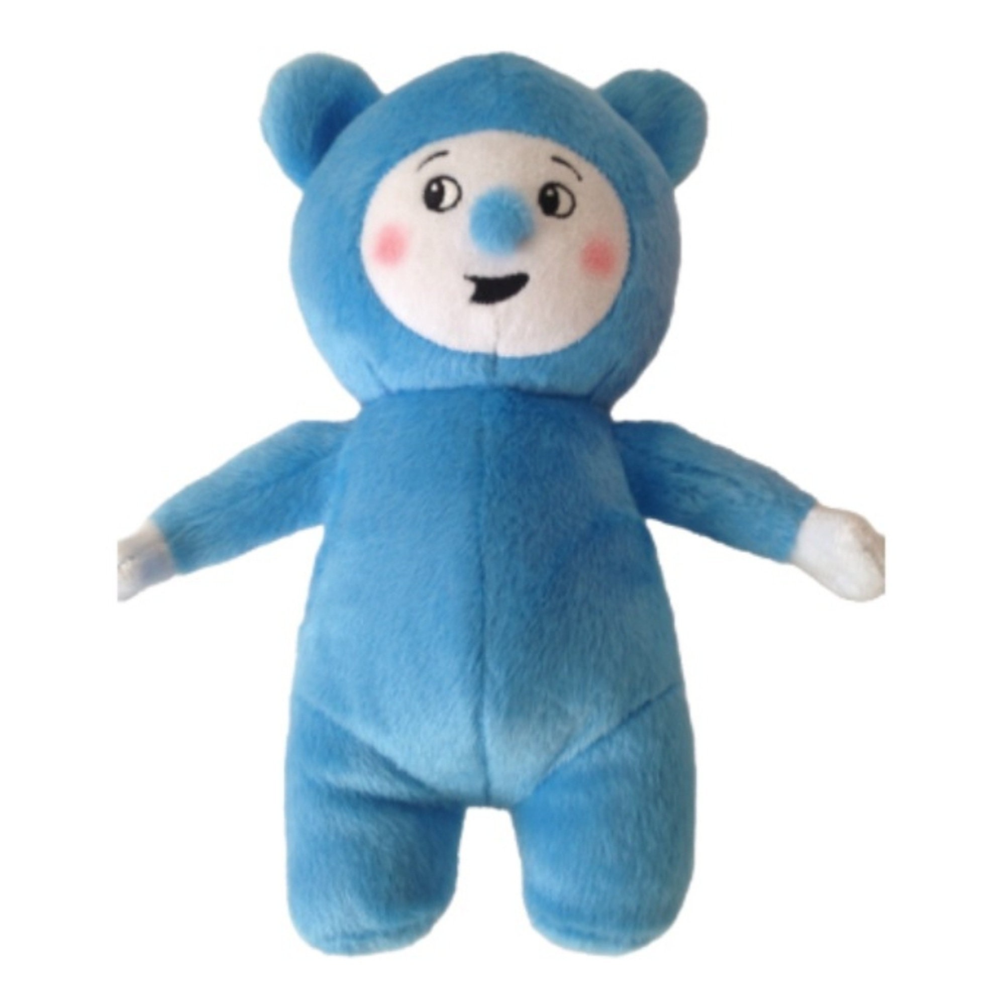 Bam Bam Blue Teddy Bear Baby TV Billy Bam Bam Inspired Soft Plush ...