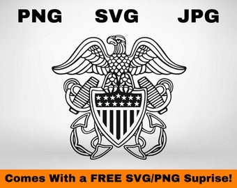 Navy Officer Svg | Etsy
