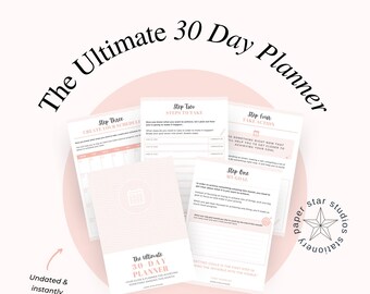 Smart Goals Planner Kit Etsy