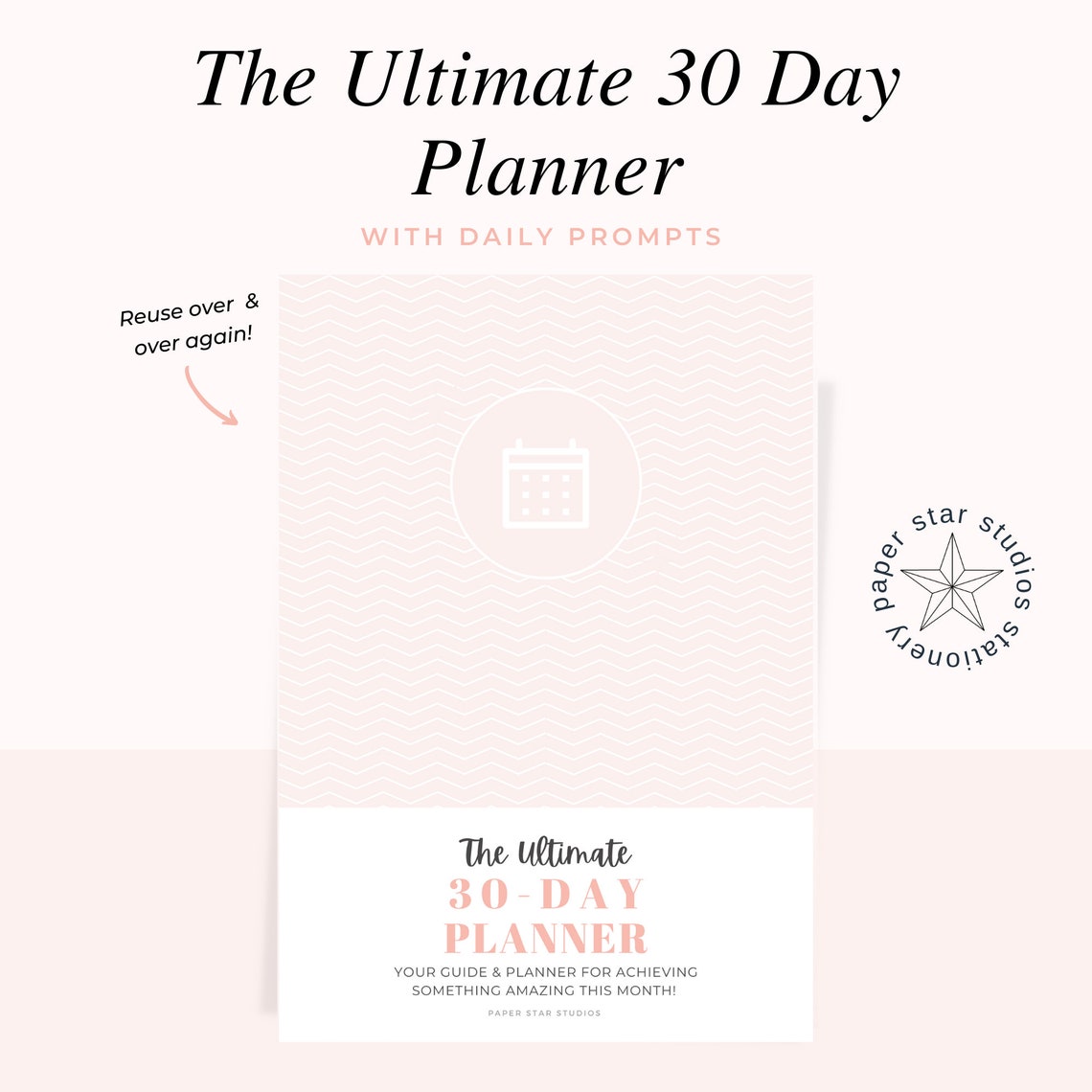 The Ultimate 30 Day Planner, 2023 Goal Tracker, SMART Goal Setting Kit ...