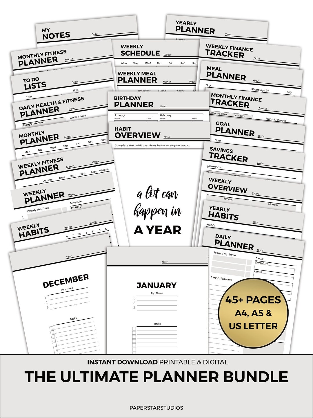 Ultimate Planner, Ultimate Life Planner, Life Planner, Life Planner ...
