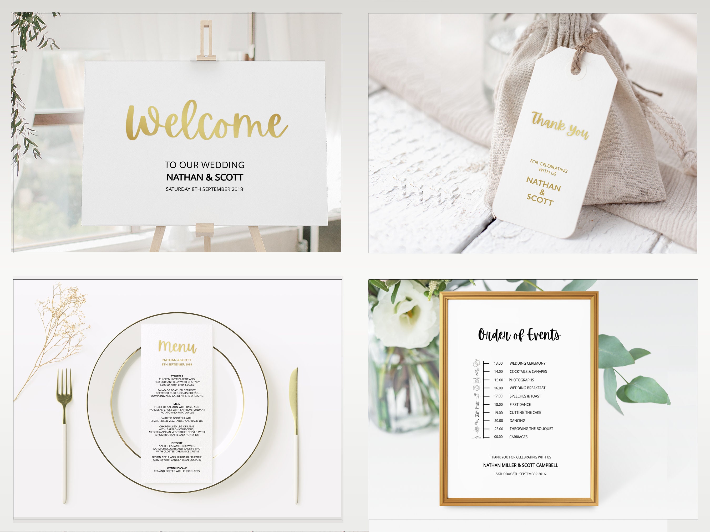 CONTEMPORARY Wedding Invitation Bundle Invitation MEGA - Etsy