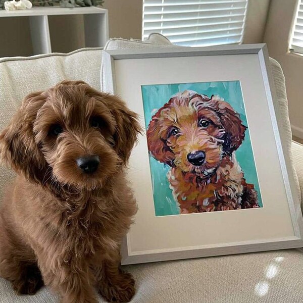 Abstract Pet Portrait - Etsy