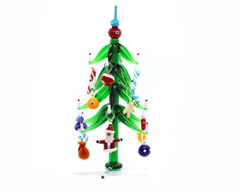Murano Glass Christmas Tree - Etsy