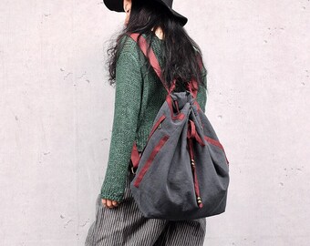 Canvas Backpack Simple - Etsy