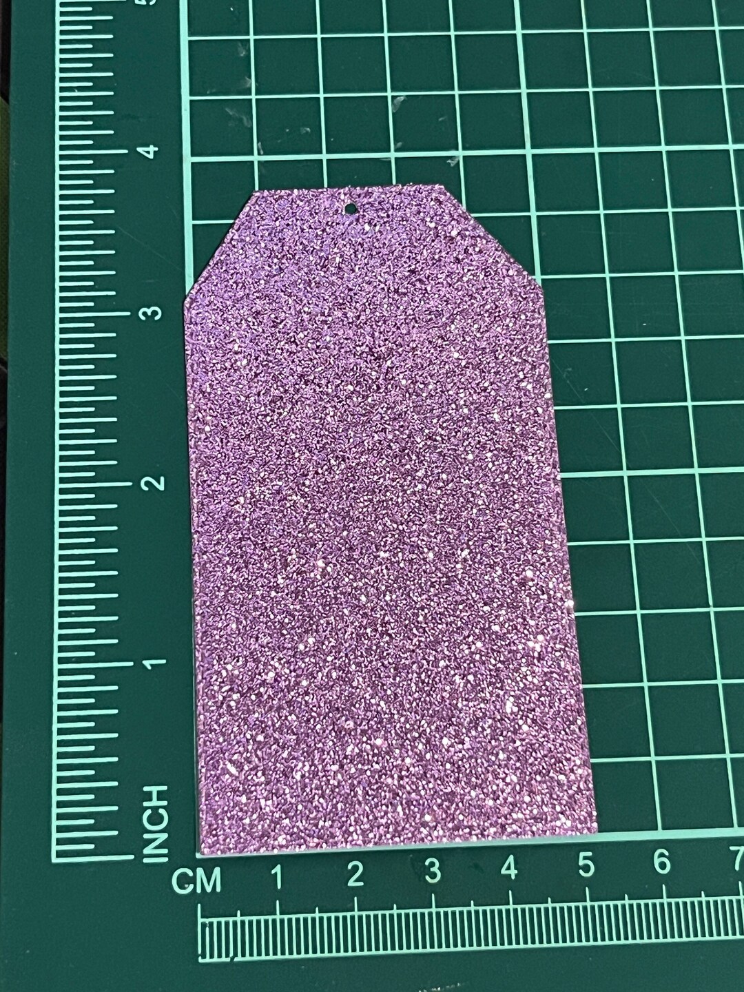 9 Pack of Pink Glitter Gift Tags Homemade Birthday, Christmas, Wedding ...