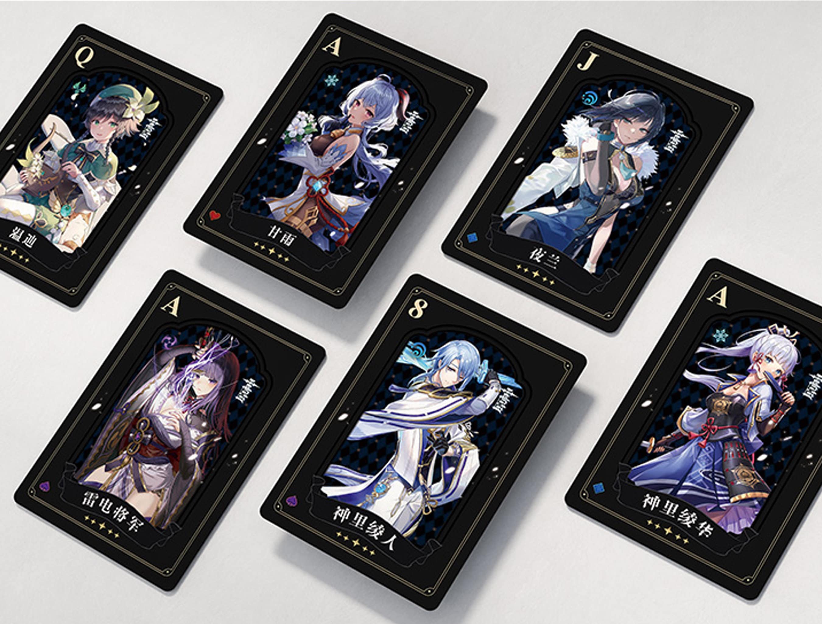 Genshin Impact Playing Card Deck Genshin Impact Card Genshin - Etsy UK