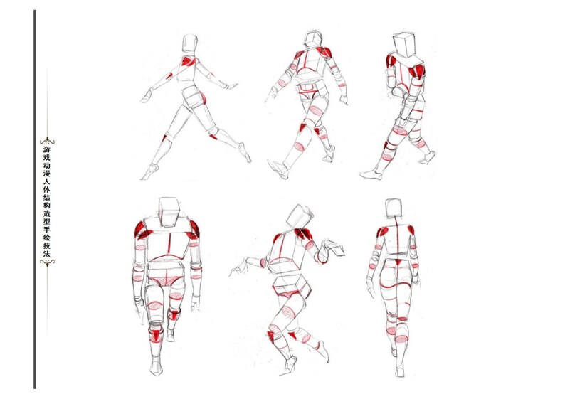 Ebook Game Animation Human Body Structure Modeling - Etsy