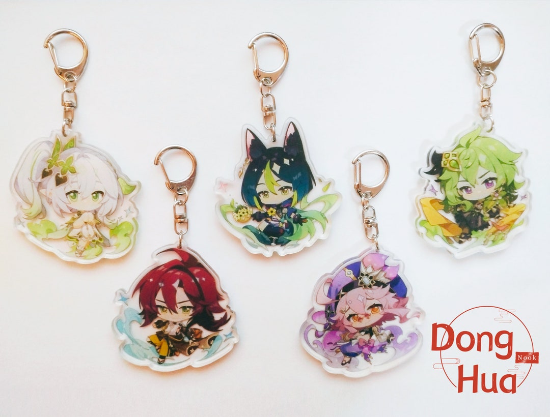 Genshin Impact Charm 3 Pieces Set Genshin Impact Charm - Etsy