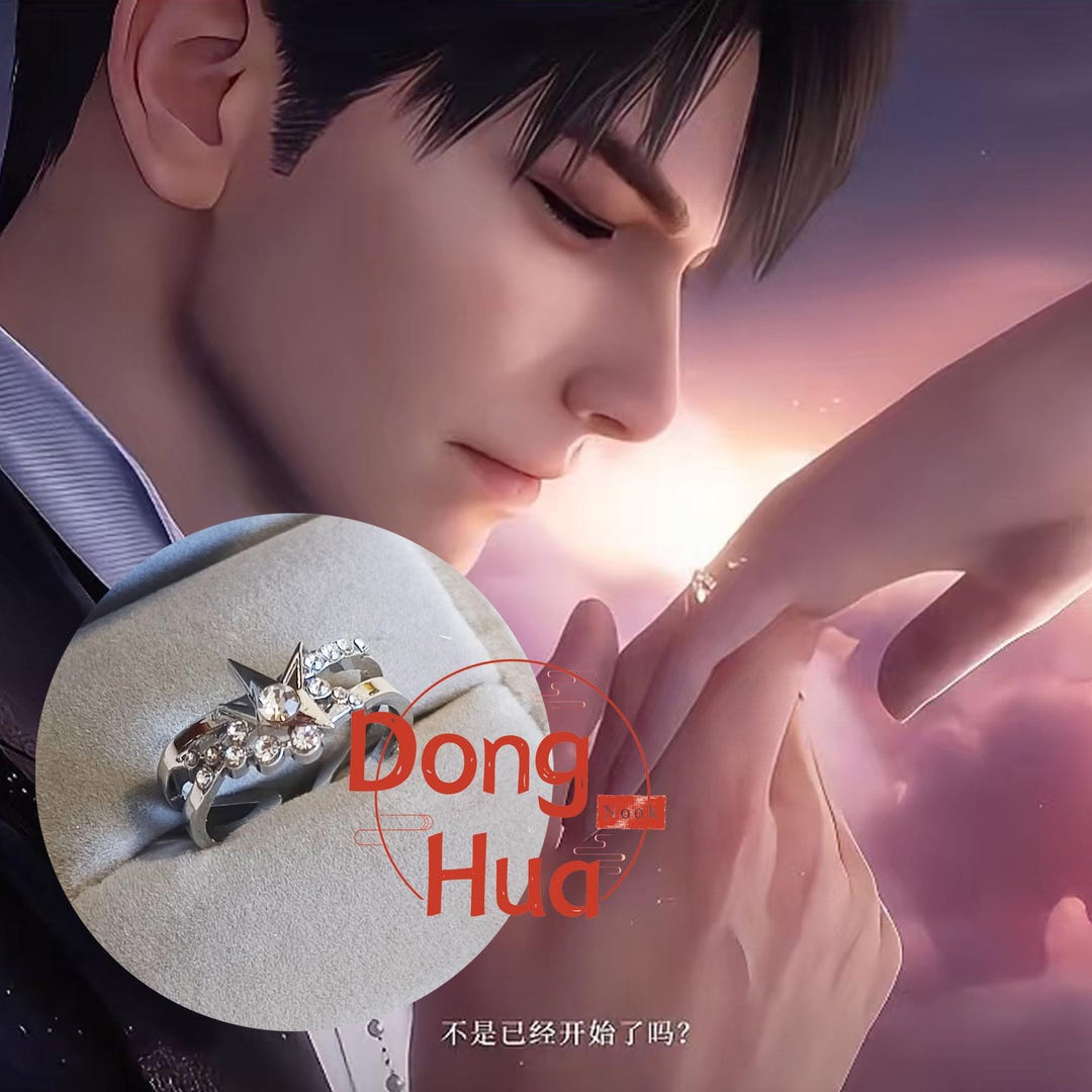 Love and Deepspace Wedding Rings, Wedding Banner Ring, Wedding Card ...