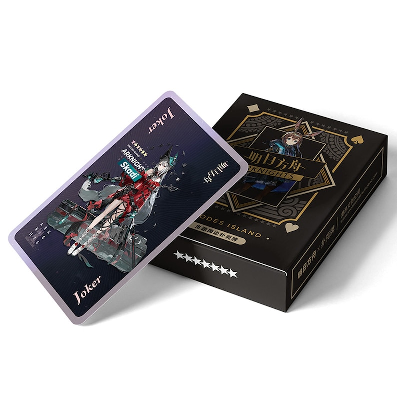 Arknights Poker Card Deck Arknights Playing Cards - Etsy