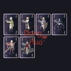 Arknights Poker Card Deck, Arknights Playing Cards - Etsy