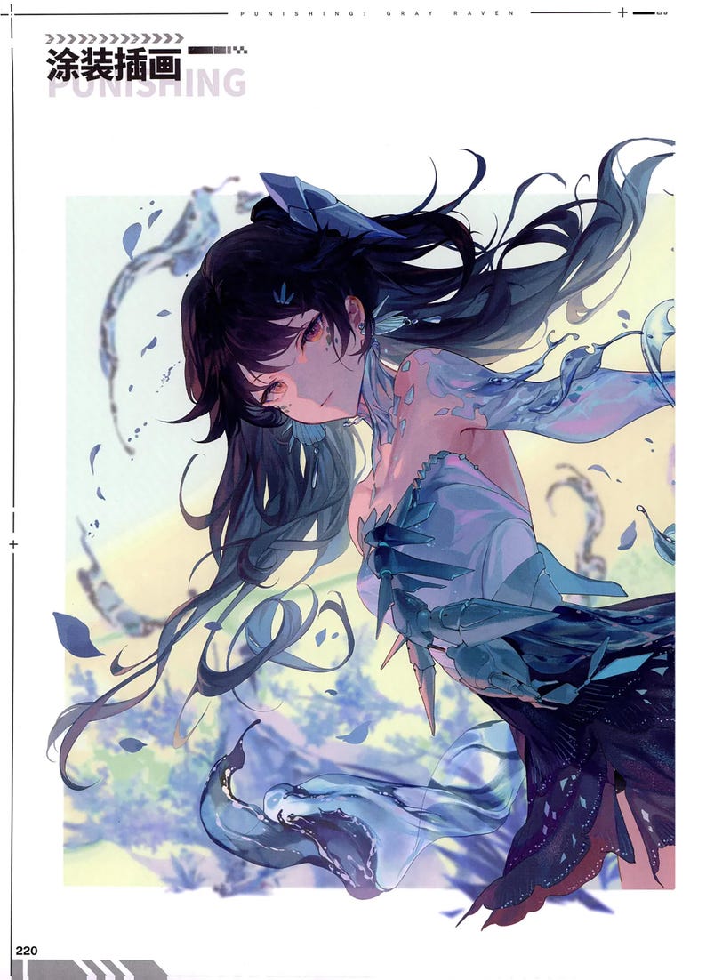 Punishing: Gray Raven Official Chinese Artbook - Etsy