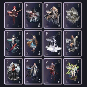 Arknights Poker Card Deck Arknights Playing Cards - Etsy