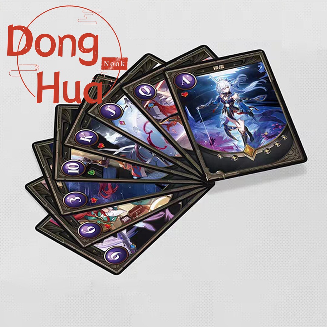 Honkai Star Rail Poker Deck, HSR Poker Cards - Etsy