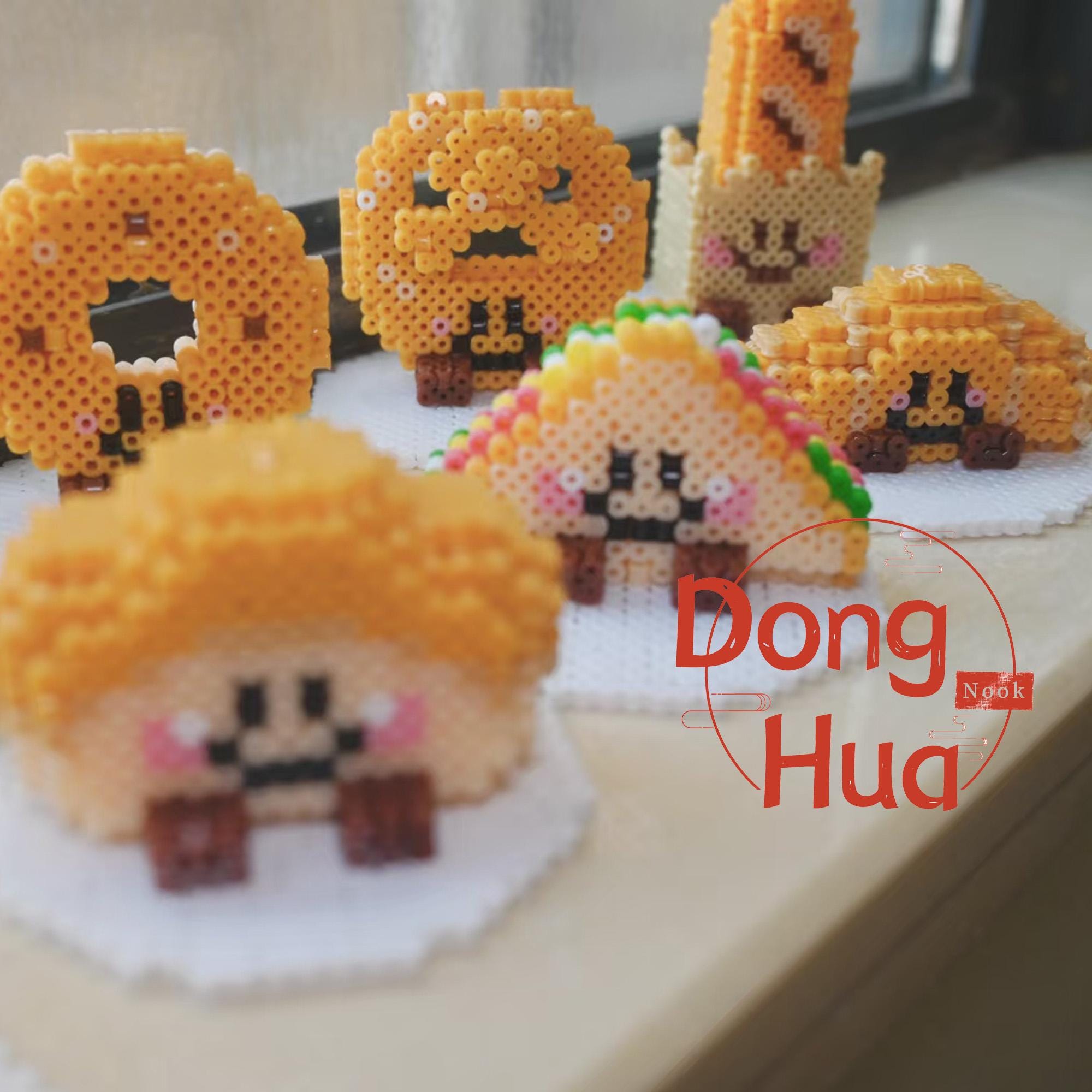 Instant Download Bread and Cake Perler Bead Pattern 10 Pcs Kit - Etsy