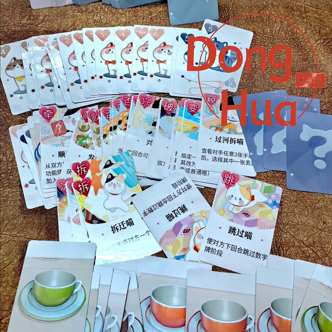 Love and Deepspace Kitty Card 95 Pieces Deck - Etsy