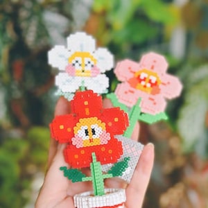 Instant Download Spring Flower Perler Bead Pattern - Etsy