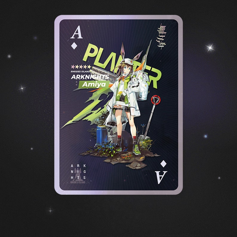 Arknights Poker Card Deck Arknights Playing Cards - Etsy
