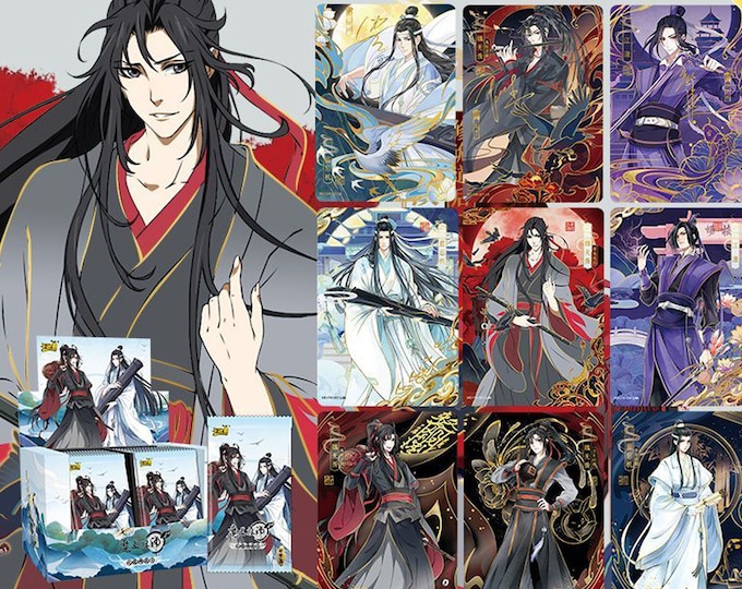 Official MDZS Collection Cards, Mo Dao Zu Shi Card Game, MXTX, Wei Wuxian, Lan Wangji, Jiang ...