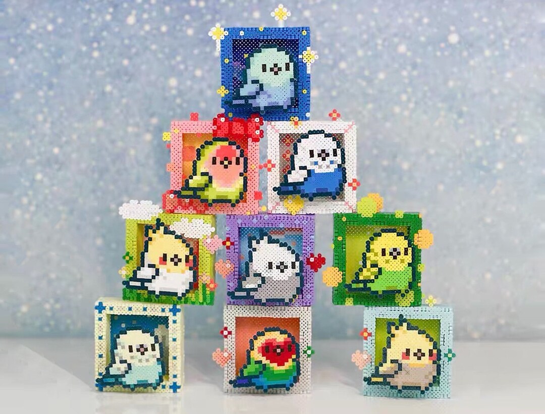 Instant Download Parrot Perler Bead Pattern - Etsy