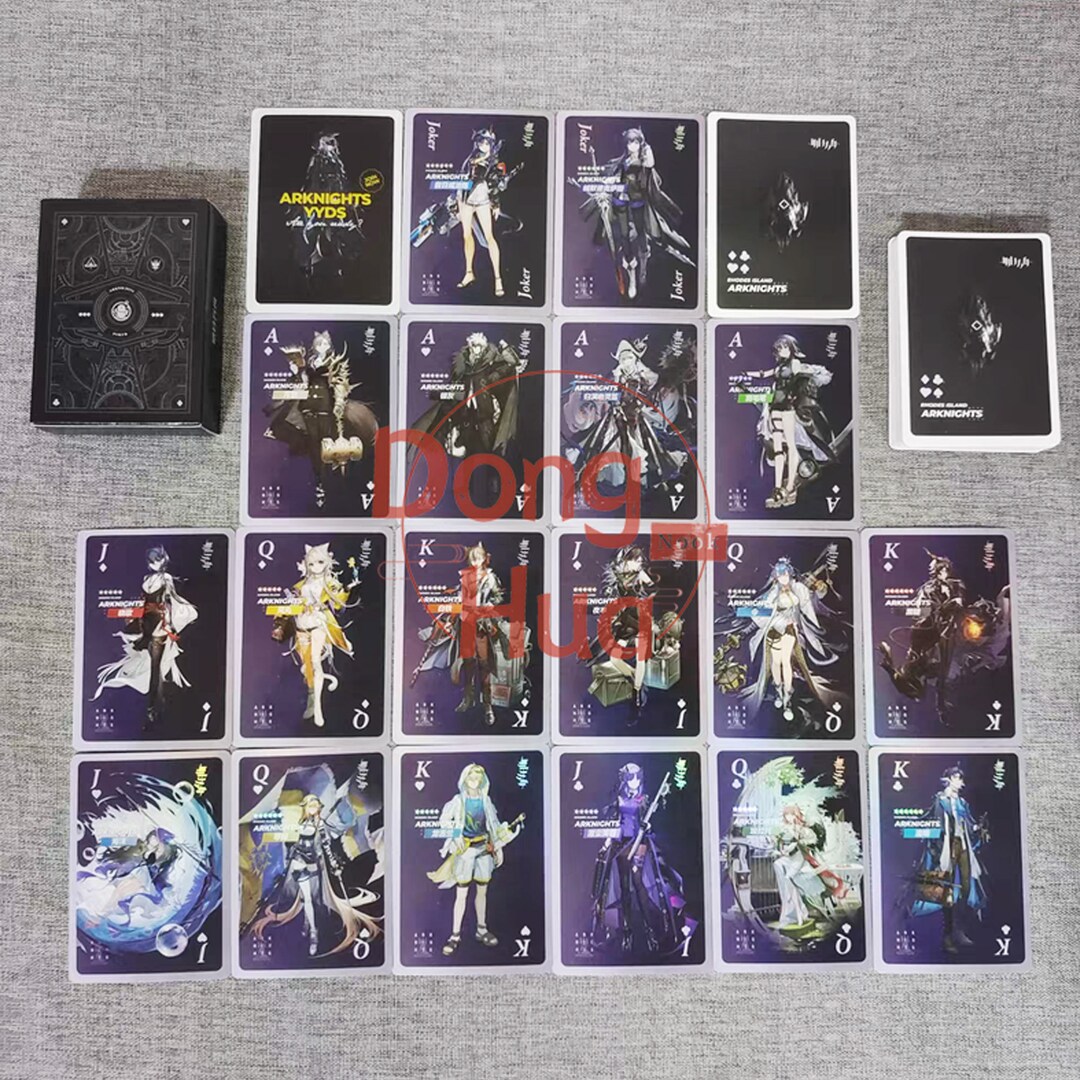 Arknights Playing Card Deck, Arknights Playing Cards, Arknights Poker ...