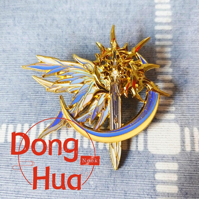 Honkai Star Rail Cyrene & Phainon Enamel Pins, Cyrene Pinback Button ...