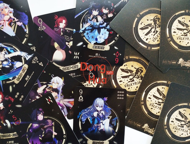 Honkai Impact 3rd Poker Card Deck Honkai Impact 3rd Playing - Etsy Ireland